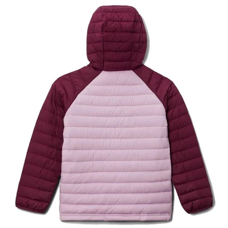 Columbia Girls Powder Lite Puffer Jacket (Marionberry/Aura) | Sportpur