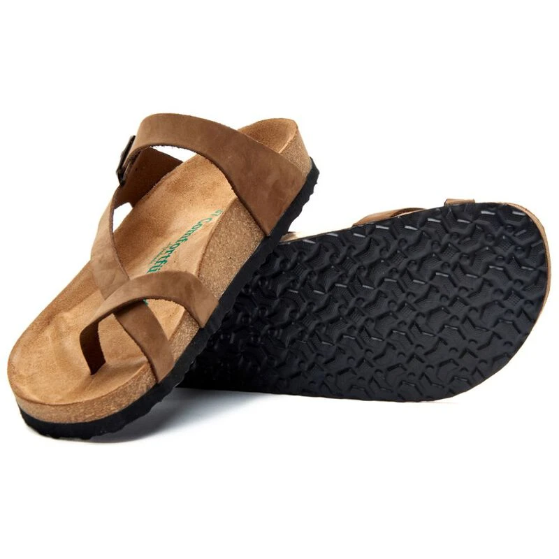 Comfortfusse Womens Fae Sandals (Sand) | Sportpursuit.com