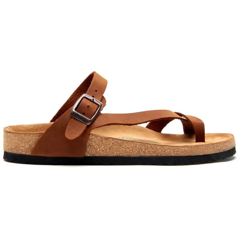 Comfortfusse Womens Fae Sandals (Brown) | Sportpursuit.com