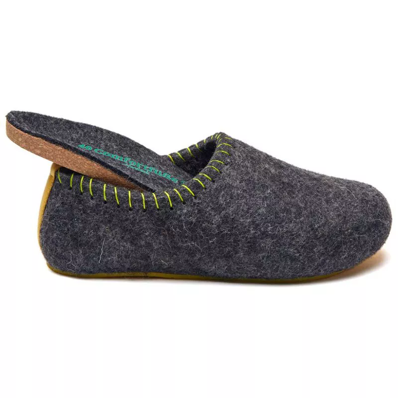 Comfortfusse Yew Slippers (Dark Grey) | Sportpursuit.com