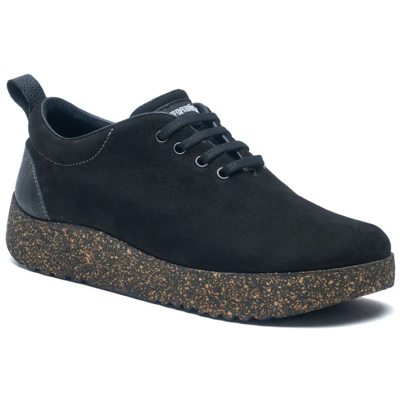 Comfortfusse Aster Shoes (Black Suede) | Sportpursuit.com