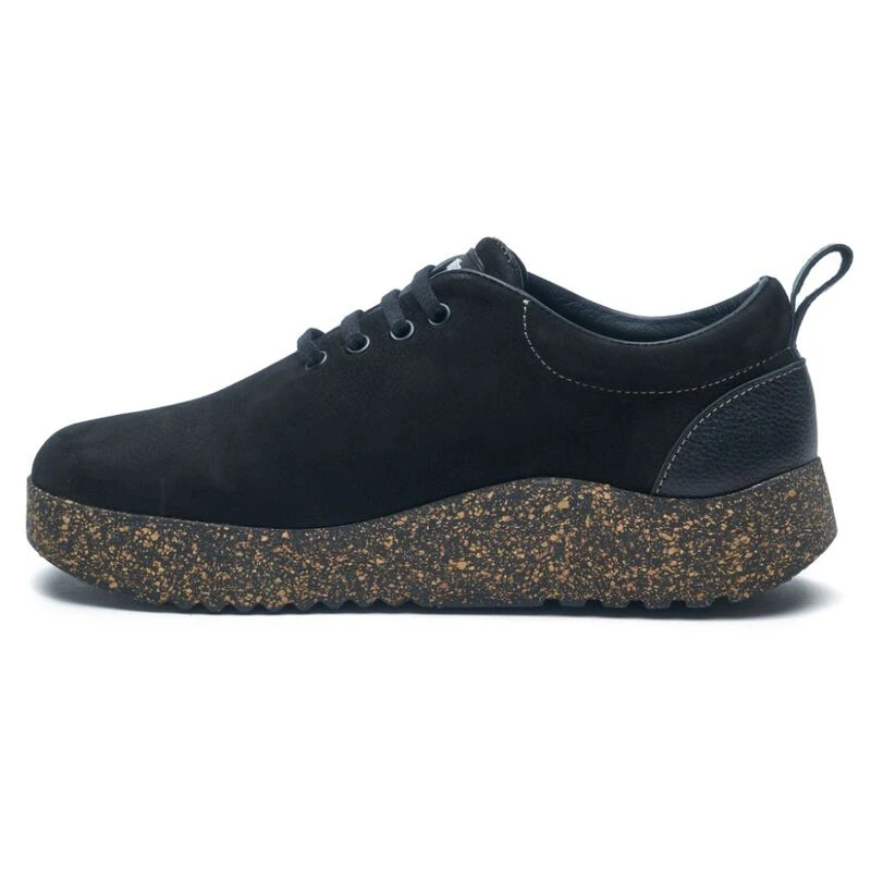 Comfortfusse Aster Shoes (Black Suede) | Sportpursuit.com