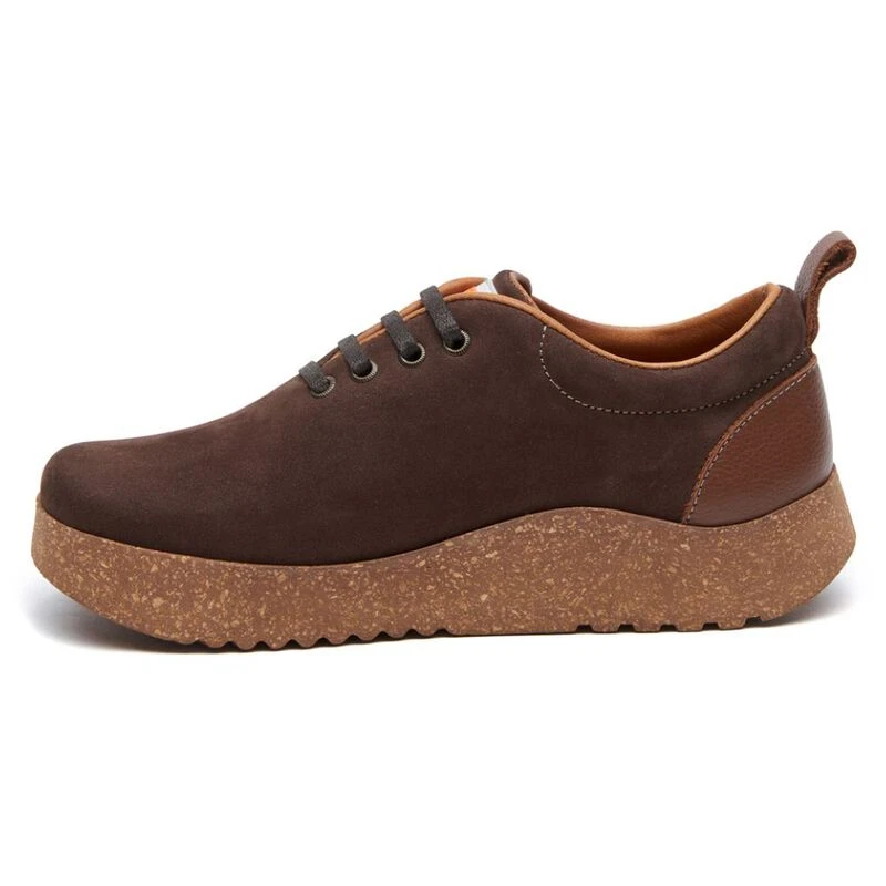 Comfortfusse Aster Shoes (Brown Suede) | Sportpursuit.com