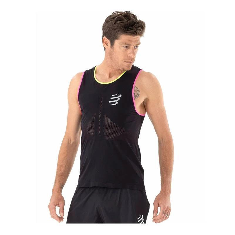 Compressport Mens Pro Racing Vest (Black) | Sportpursuit.com