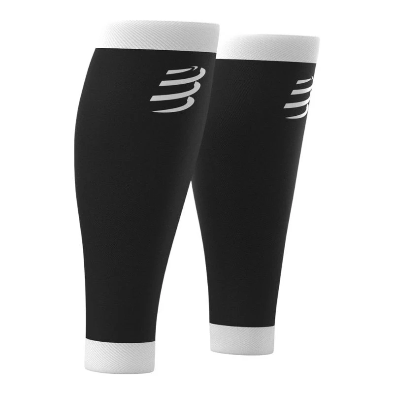 Compressport R1 Calf Guards (Black) | Sportpursuit.com