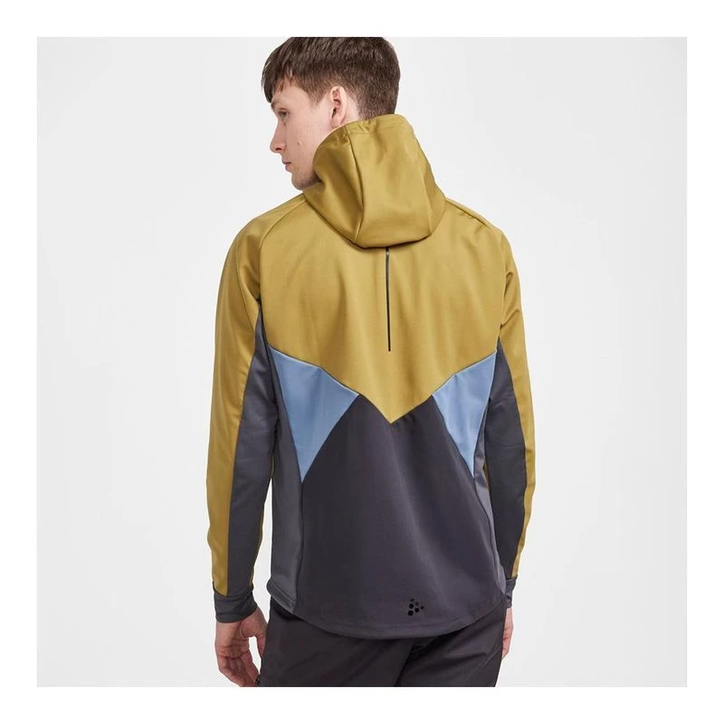 Craft Mens Glide Ski Jacket (Brown) | Sportpursuit.com