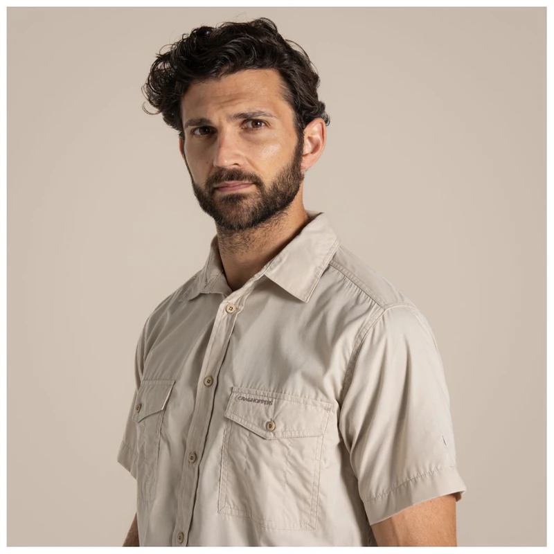Craghoppers Chemise Kiwi Homme (Blanc) | privatesportshop.fr