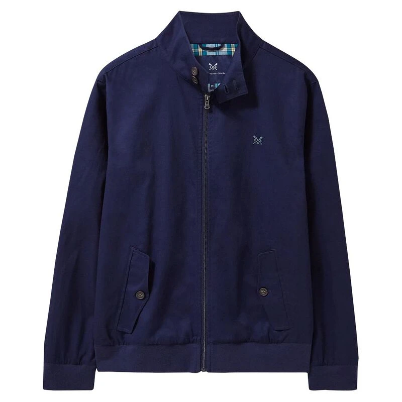CrewClothingCo. Mens Harrington Jacket (Navy) | Sportpursuit.com