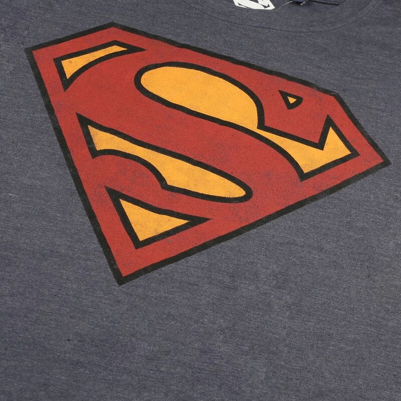 DC Comics Mens Superman Vintage Pyjama Set (Multi) | Sportpursuit.com