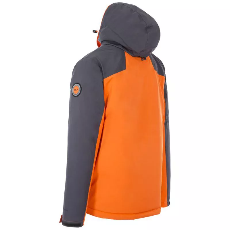DLX Mens Coulson Ski Jacket (Orange) | Sportpursuit.com