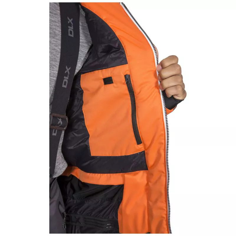 DLX Mens Coulson Ski Jacket (Orange) | Sportpursuit.com