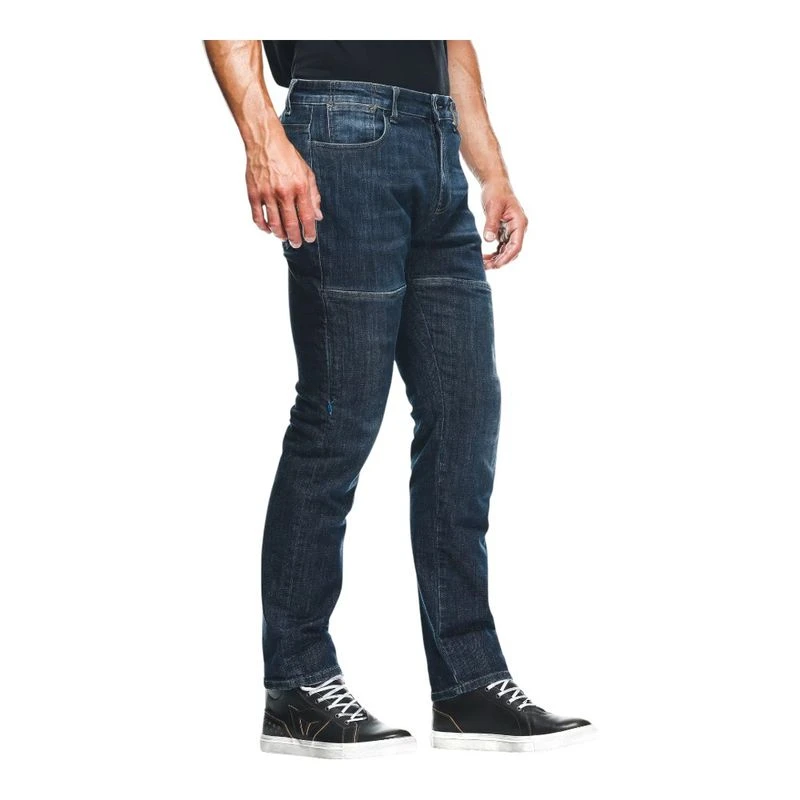 Dainese Mens Denim Blast Regular Tex Jeans (Blue) | Sportpursuit.com