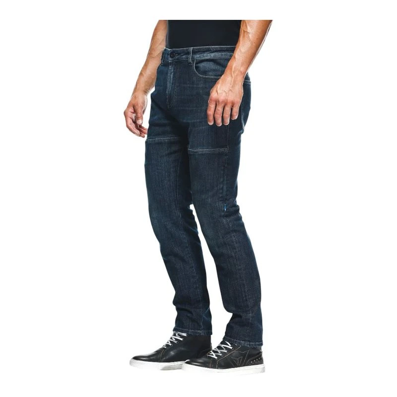 Dainese Mens Denim Blast Regular Tex Jeans (Blue) | Sportpursuit.com