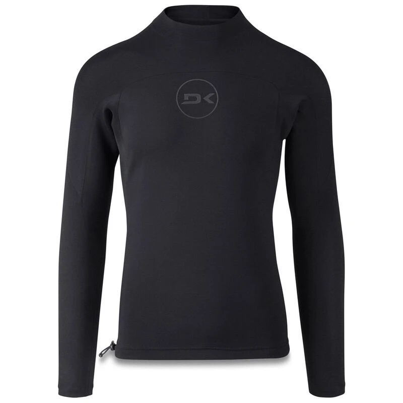 Dakine Wetsuits Mens Cyclone 1mm Stitchless Rash Guard (Black) | Sport