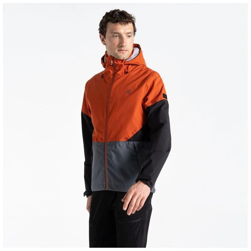 Dare2B Mens Terrain Jacket (Rooibos Tea/Dark Storm) | Sportpursuit.com