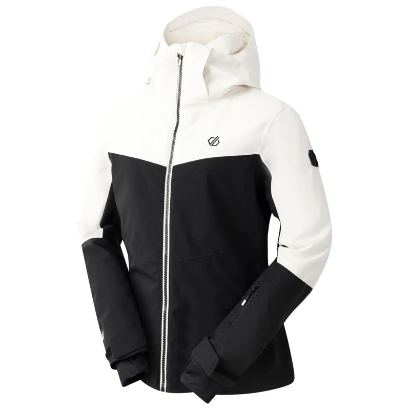 Dare2b Womens Iced Ski Jacket (Egret/Black) | Sportpursuit.com