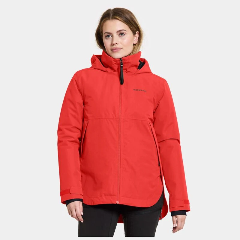 Didriksons Womens Jennie Jacket (Pomme Red) | Sportpursuit.com