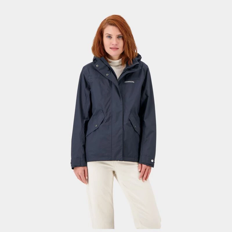 Didriksons Womens Sofia Jacket (Dark Night Blue) | Sportpursuit.com