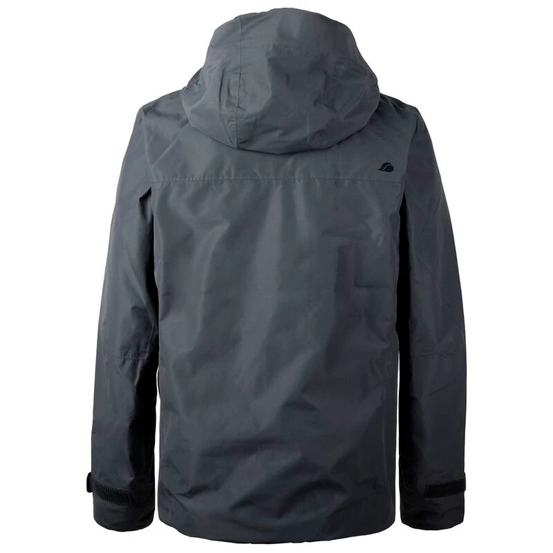 Didriksons Mens Stratus Jacket (Coral Black) | Sportpursuit.com