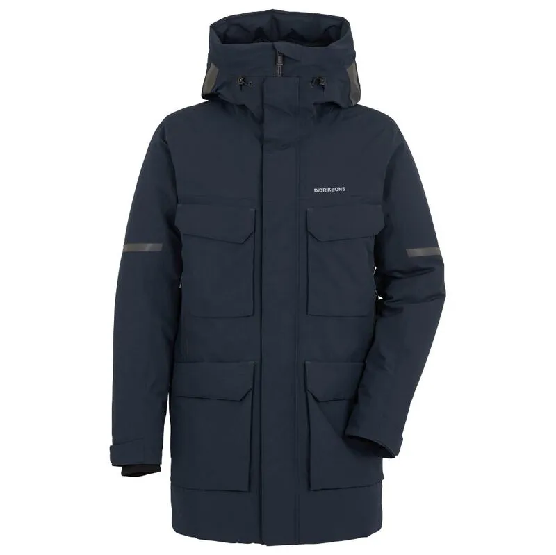 Didriksons Mens Drew Jacket (Dark Night Blue) | Sportpursuit.com
