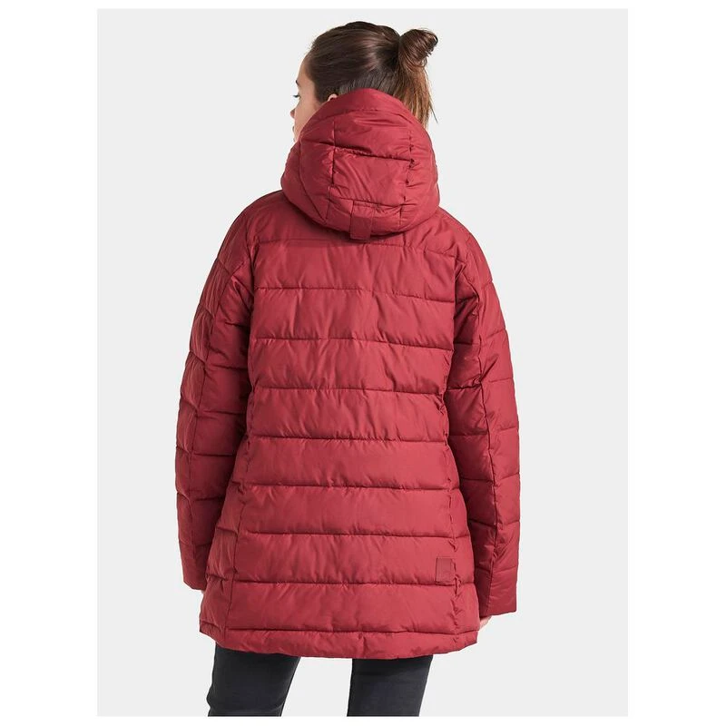 Didriksons Girls Sevilla Insulated Jacket (Velvet Red) | Sportpursuit.