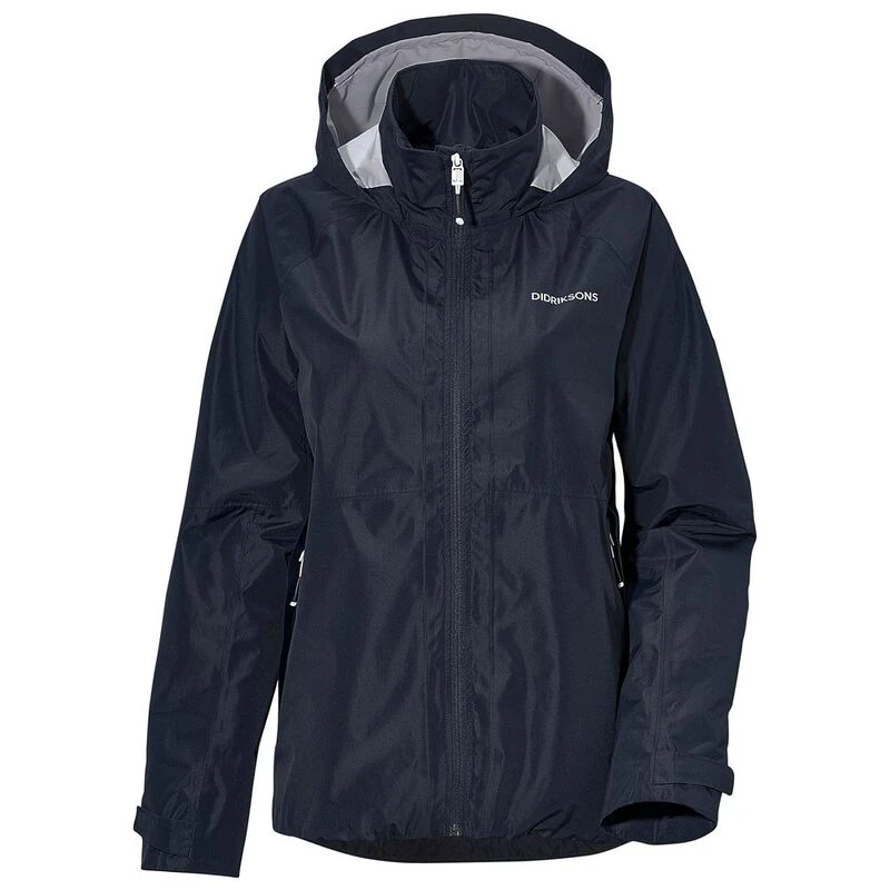 Didriksons Womens Stratus Jacket (Navy) | Sportpursuit.com