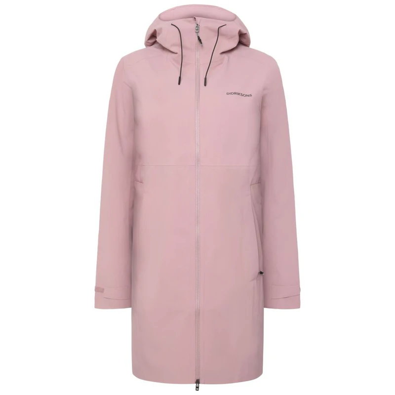 Didriksons Womens Bea Parka Jacket (Oyster Lilac) | Sportpursuit.com