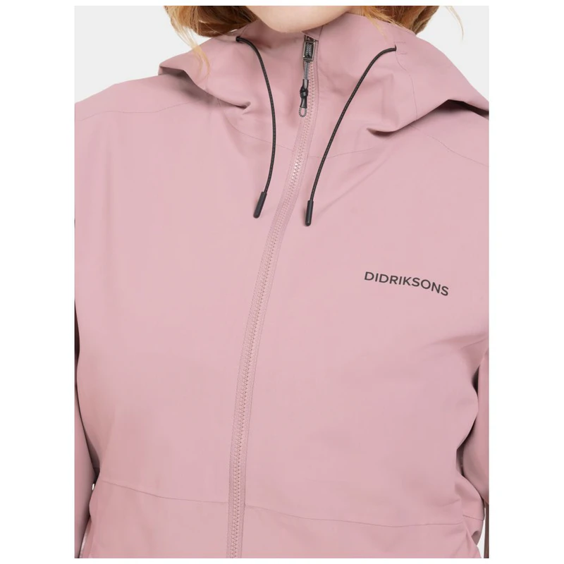Didriksons Womens Bea Parka Jacket (Oyster Lilac) | Sportpursuit.com