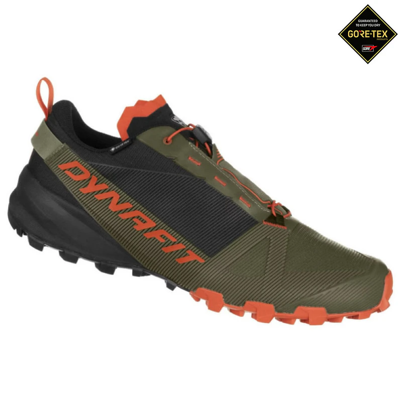 Dynafit Mens Traverse GTX Trail Running Shoes (Winter Moss/Black Out)