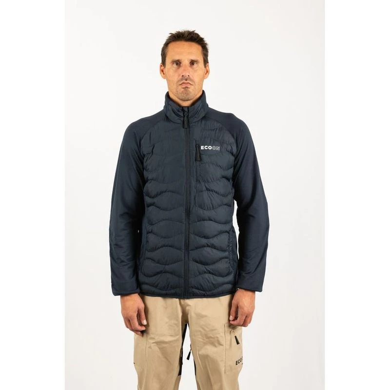 Ecoon Mens Ecoactive Hybrid Insulated Jacket (Blue) | Sportpursuit.com