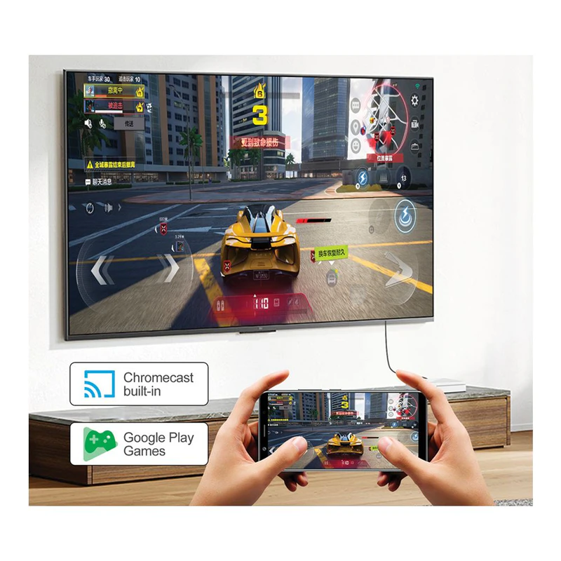 EkoConcept Boitier TV Android 14.0 HD 4K FFE643 (White) | privatesport