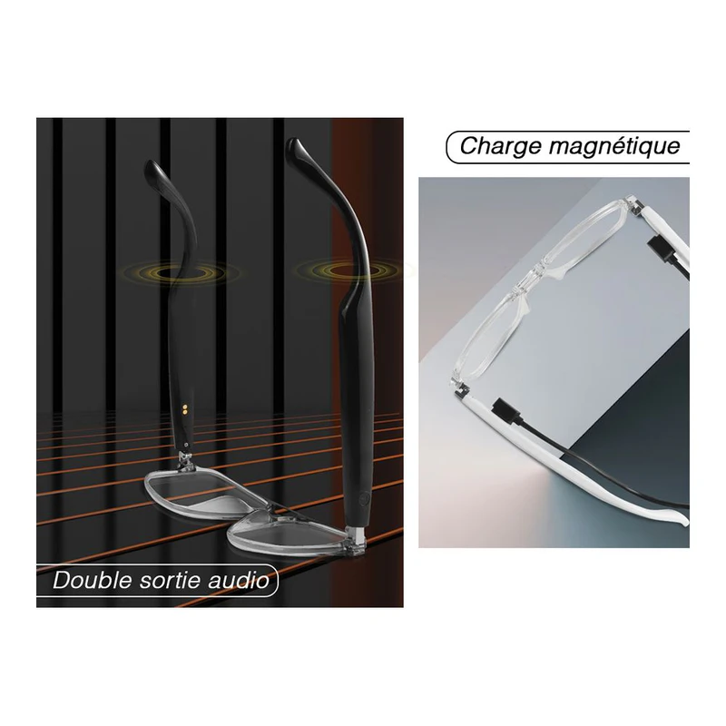 EkoConcept Lunettes connectée Sharp (Noir) | privatesportshop.fr
