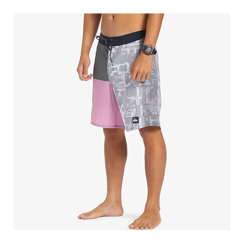 Quiksilver Mens Highlite Arch Swimwear (Black/Iron Gate) | Sportpursui