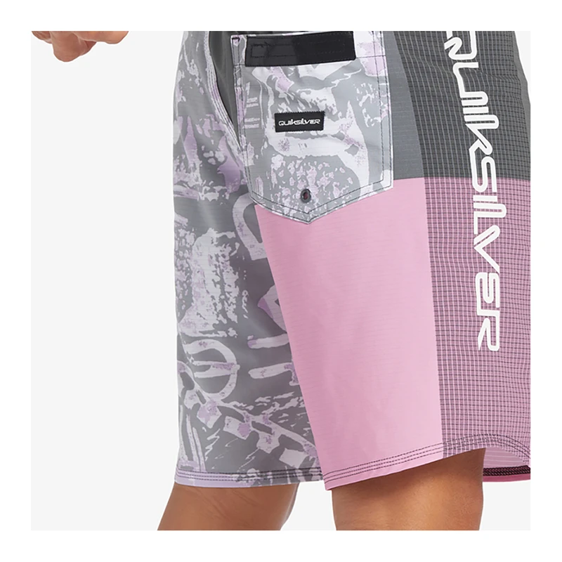 Quiksilver Mens Highlite Arch Swimwear (Black/Iron Gate) | Sportpursui