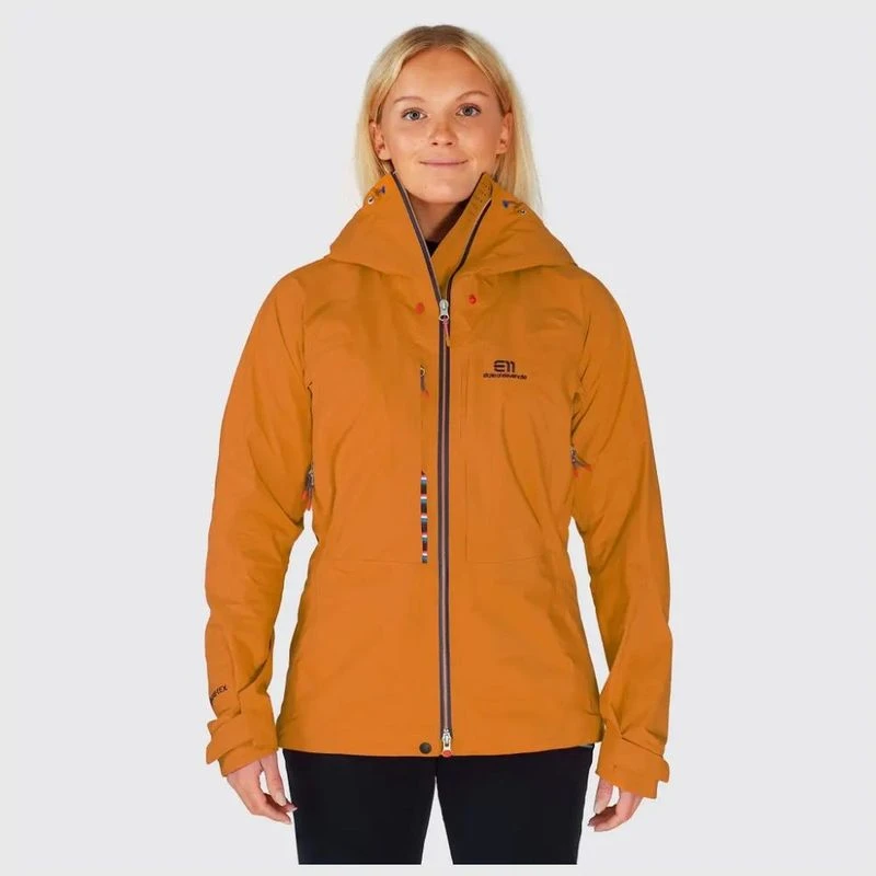 Elevenate Womens Free Tour Shell Waterproof Jacket (Marmalade) | Sport