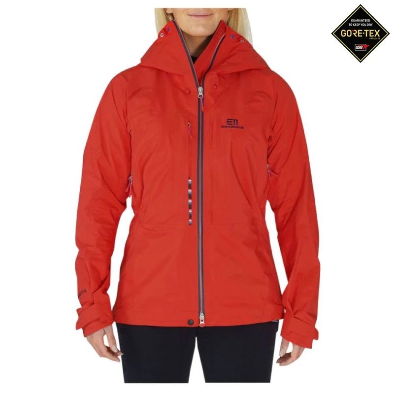 Elevenate Womens Free Tour Shell Waterproof Jacket (Red Glow) | Sportp