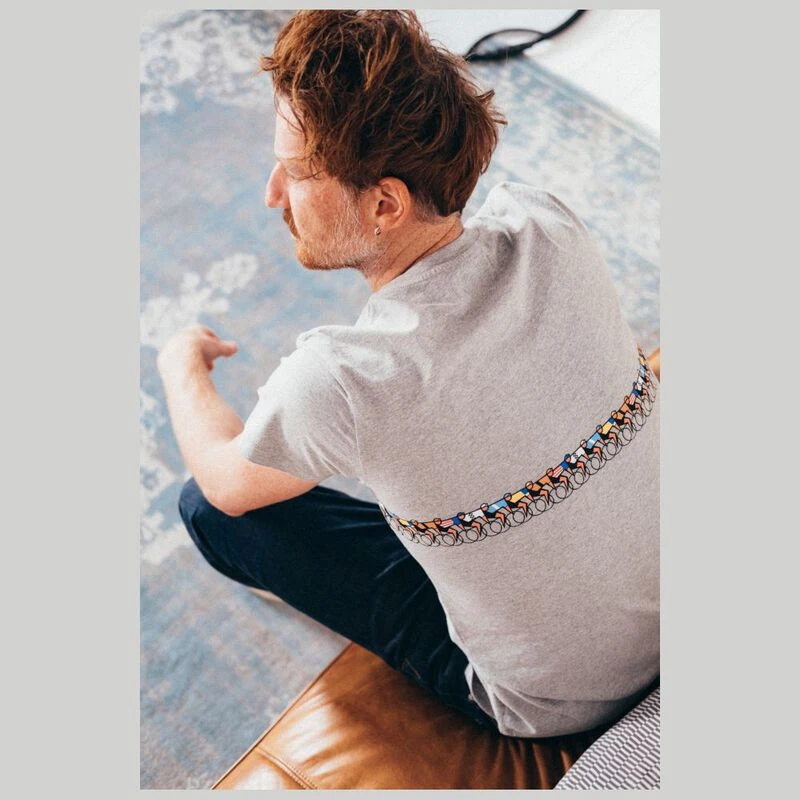 Erstwhile Mens TDLC T-Shirt (Light Mélange) | Sportpursuit.com