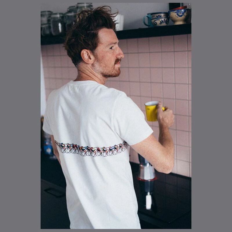 Erstwhile Mens TDLC Nations T-Shirt (Regular White) | Sportpursuit.com