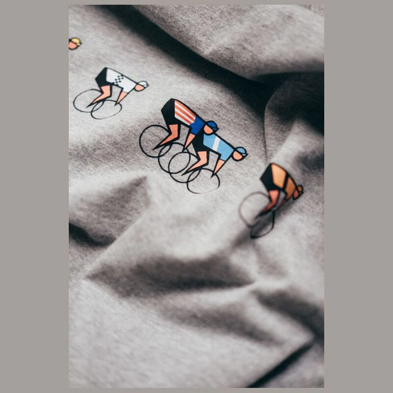 Erstwhile Mens TDLC T-Shirt (Light Mélange) | Sportpursuit.com