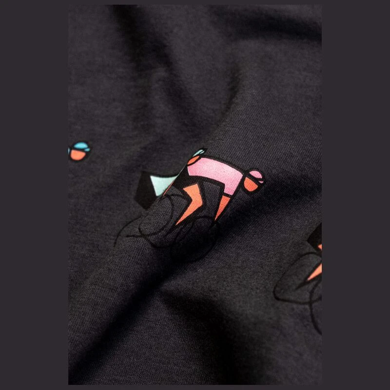 Erstwhile Womens TDLC T-Shirt (Faded Black) | Sportpursuit.com