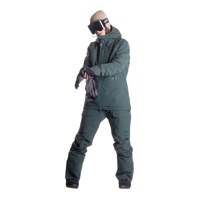 FW Apparel Veste de ski Catalyst Insulated 2L Femme (Emerald Green)