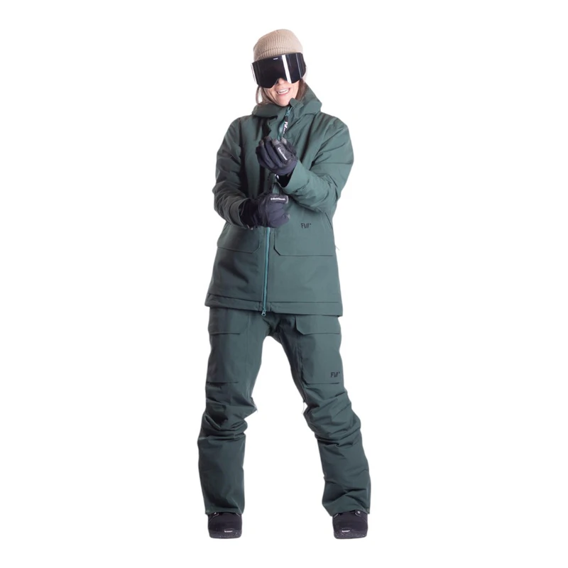FW Apparel Veste de ski Catalyst Insulated 2L Femme (Emerald Green)