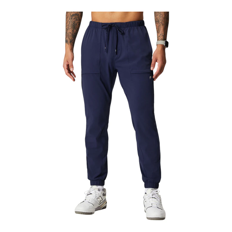 Fabletics Mens The One Joggers (Blue) | Sportpursuit.com