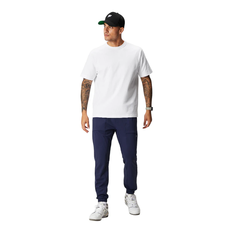 Fabletics Mens The One Joggers (Blue) | Sportpursuit.com