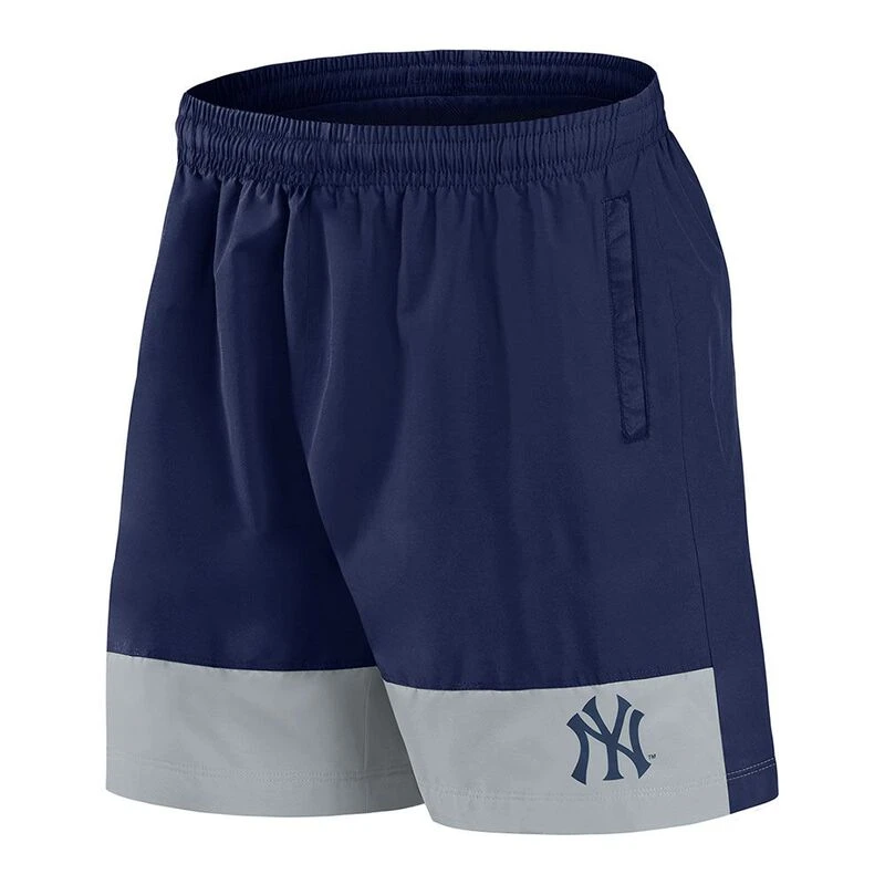 Fanatics Mens New York Yankees Shorts (Blue) | Sportpursuit.com