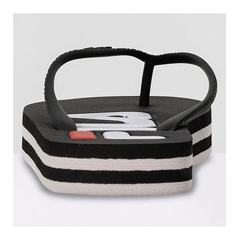 Fila Womens Troy Zeppa Flip Flops (Black) | Sportpursuit.com
