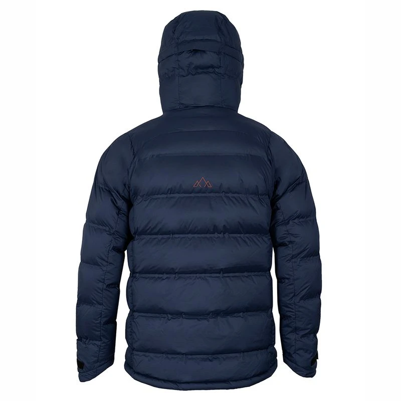Fjern Mens Aska Waterproof Down Jacket (Navy/Rust) | Sportpursuit.com