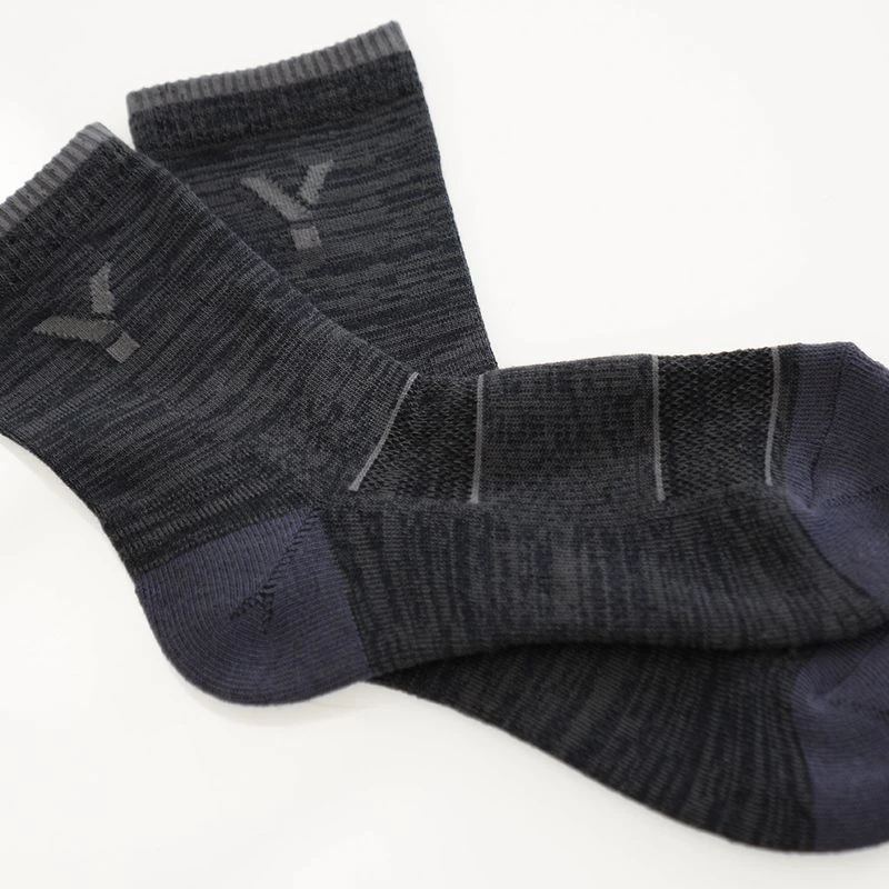 Flyte Flare Performance Mid Socks (3 Pack - Graphite) | Sportpursuit.c