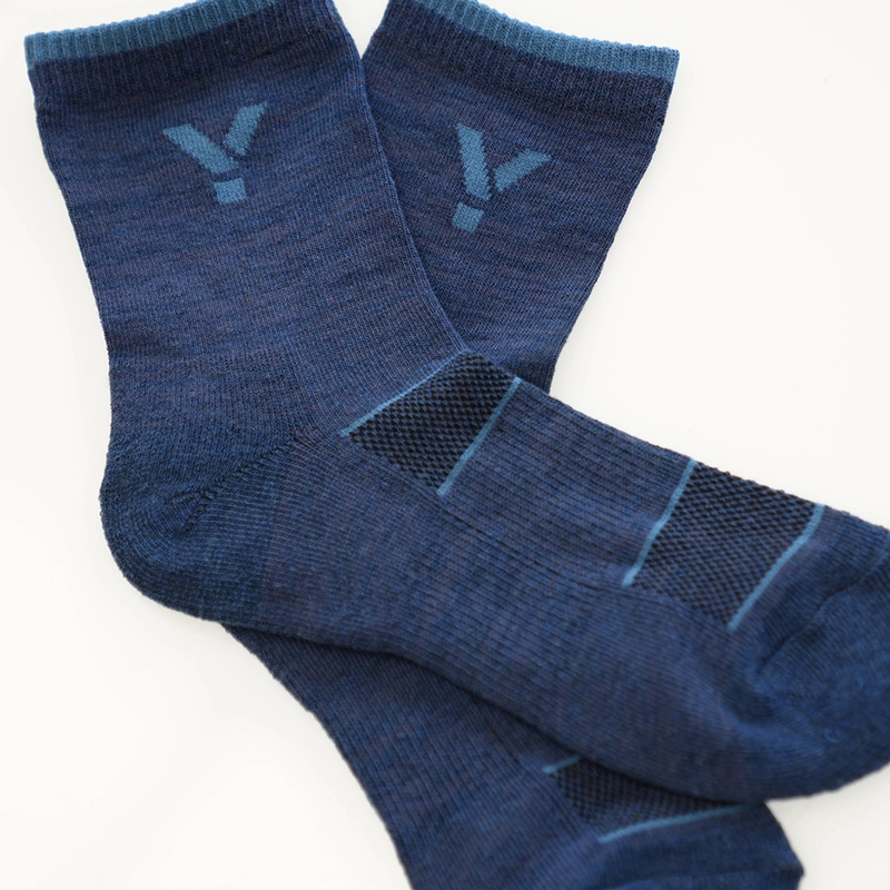 Flyte Flare Performance Mid Socks (3 Pack - Navy) | Sportpursuit.com