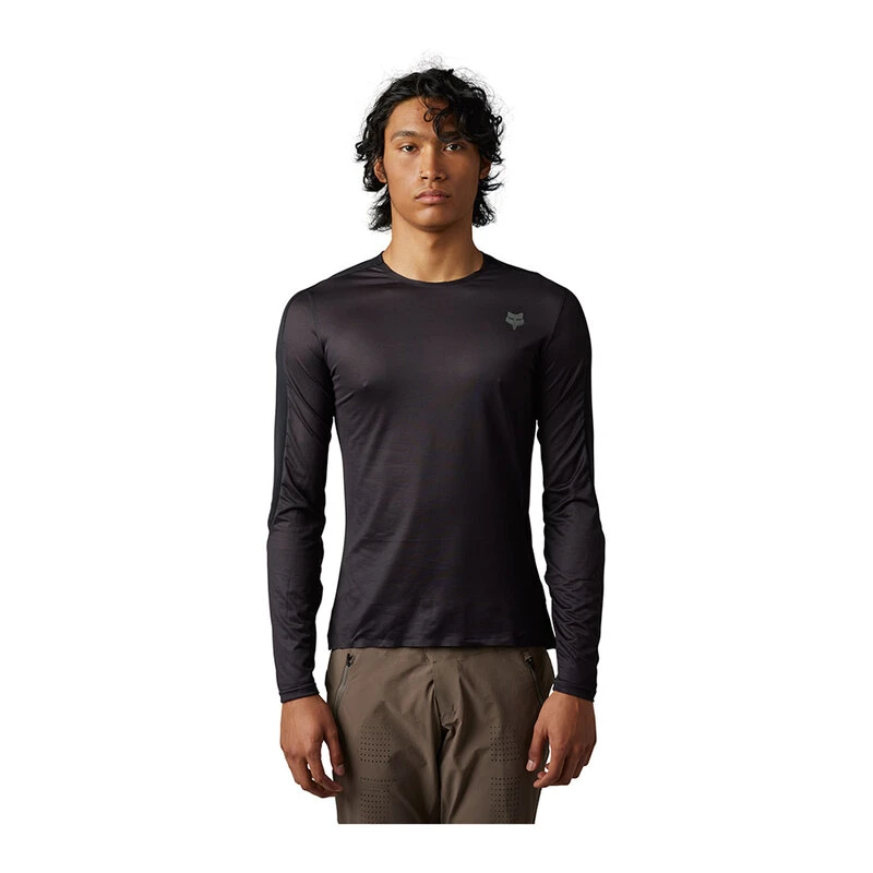 Fox Mens Diffuse LS Prem T-Shirt (Black) | Sportpursuit.com